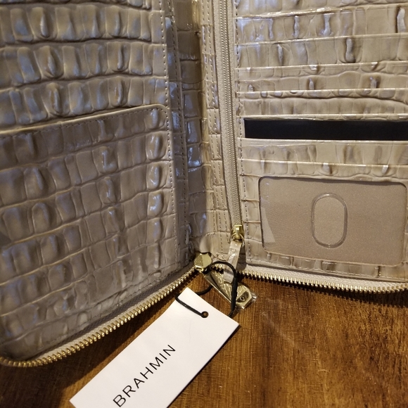 Brahmin | Bags | Brahmin Grey La Scala Jayden Tote Skyler Set Nwt ...